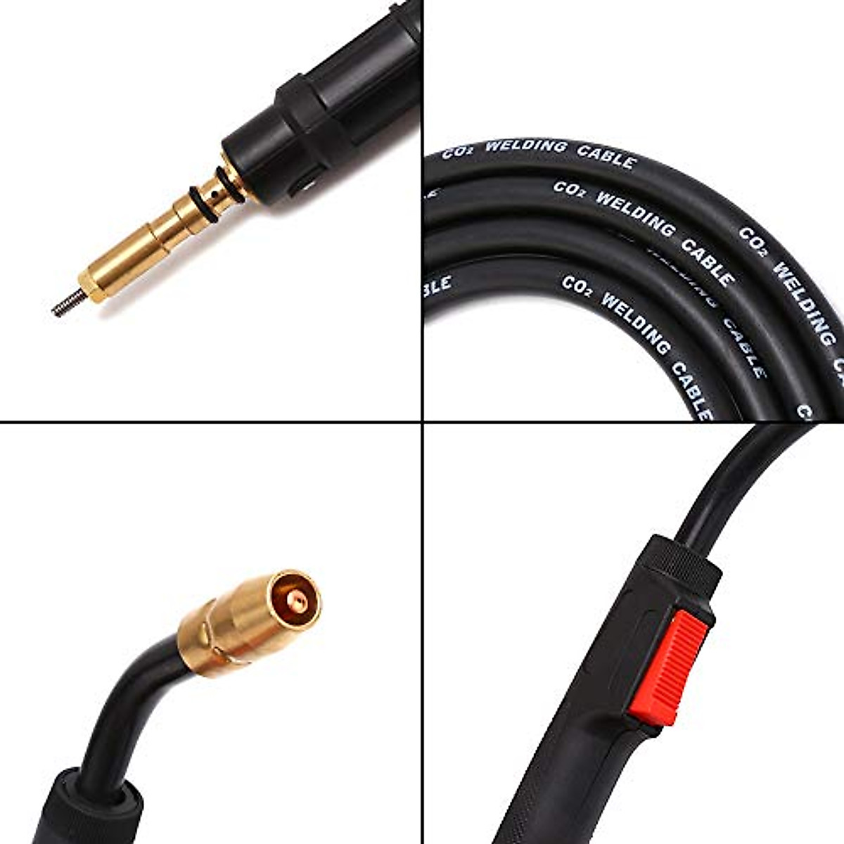 IHAYNER 15FT H100S2-10 (245924) 195957 MIG Welding Gun Torch Stinger Replacement for Hobart H-10 H10 Hobart Handler 130XL, 135, 140, 175, 187 and AutoArc XLT142 & XLT182 MIG Gun and Cable