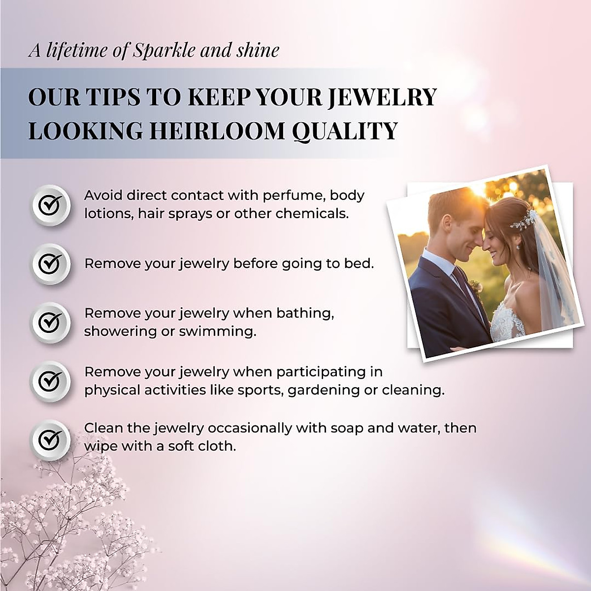 La Joya 1/2 CT TW Certified Lab Created Diamond Rings for Women - Solid 10k Yellow Gold Channel Set Wedding Band, Anniversary Band, Promise Ring And Stackable Band - Women's Ring Size 8.5