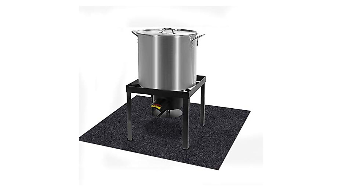 KALASONEER Turkey Fryer Mat - Protect Your Patio