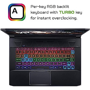 acer Predator Triton 500 PT515 15.6" FHD IPS 300Hz Gaming Laptop, 10th Gen Intel 6-Core i7-10750H, 64GB RAM, 2TB PCIe SSD, NVIDIA GeForce RTX 2070 8GB, RGB Keyboard, Windows 10 Home + HDMI Cable