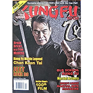 January/February 2012 Kung Fu Tai Chi Magazine Chan Koon Tai Jackie Chan