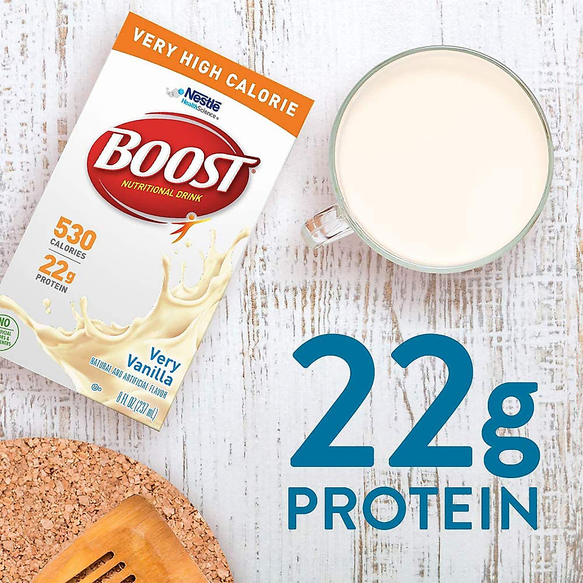 Boost VHC Vanilla 8oz Brikpaks - 8 Pack