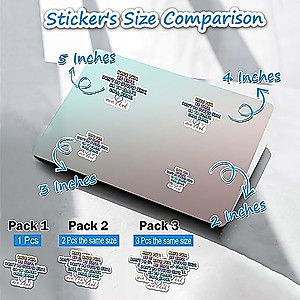 Miraki Don't Do Stupid Sh*t Love Mom Sticker, Funny Graduation Sticker, Mom Love Dad Sticker, Water Assitant Die-Cut Vinyl Funny Decals for Laptop, Phone, Water Bottles, Kindle Sticker