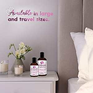 Sliquid Organics Water-Based Lube - Aloe Vera Leaf Infused with Organic Oils & Botanicals, Natural Lubricating Gel for Women/Men/Couples, Unscented, 8.5 Fl Oz