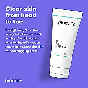 Proactiv Green Tea and Hyularonic Acid Moisturizer Hydrating Face Moisturizer for Dry Skin, Oily Skin, Dry Skin and Acne Prone Skin - 3 Oz
