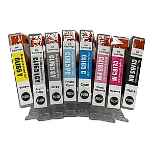 Compatible CLI-65 CLI 65 (4215C007) Ink Cartridge Replacement for Canon PIXMA Pro-200 Pro 200 Printer (Yellow)
