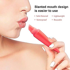 Rolybag 22 Packs Lip gloss Empty Tubes Containers(10ml)，Travel empty bottle，Refillable Soft Cosmetic Squeeze Tubes For Women &Girls DIY Lip Gloss Cosmetics