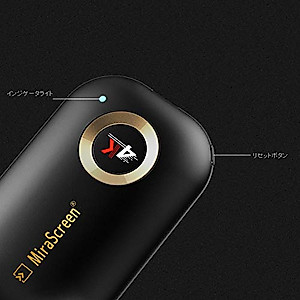 SmartSee HDMI Wireless Display Receiver 5G WiFi 4K 1080P Mobile Screen Cast Mirroring Adapter Dongle for iPhone Mac iOS Android to TV Projector Support Miracast Airplay DLNA No Switching (5G+2.4G)