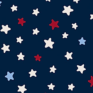 Vera Bradley Women's Cotton Zip ID Case Wallet, Summer Stars - Recycled Cotton, One Size