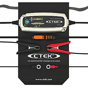 CTEK 4.3 Test & Charge, 12 Volt Fully Automatic Charger with Unique Battery and Alternator Testing, Ideal for Long Term Storage