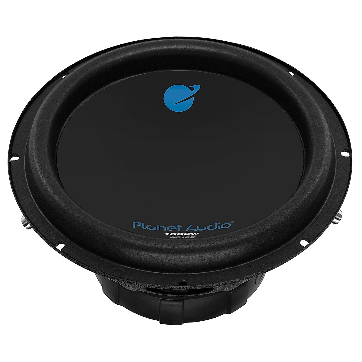 Planet Audio AC10D Anarchy Series 10 Inch Car Subwoofer - 1500 Watts Max, Dual 4 Ohm Voice Coil, Sold Individually, for Truck, Boxes, Enclosures, Use with Amplifier