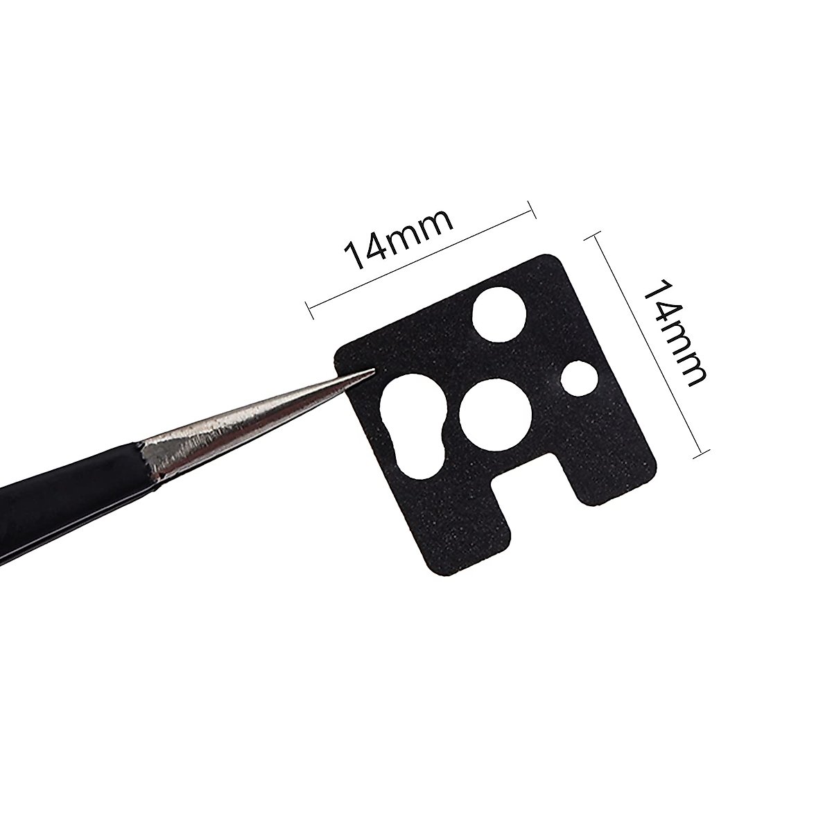 Terukir Wunzkii Mechanical Keyboard Switch Pads 120 Pcs Hot-Swappable Keyboard Switches Muffler Pad Anti-Static Eva Material for Mechanical Keyboard