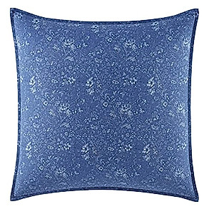 Laura Ashley Home - Elise Collection - Luxury Ultra Soft Comforter, All Season Premium Bedding Set, Stylish Delicate Design for Home Décor,Blue, Twin