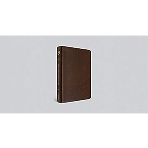 ESV Single Column Journaling Bible, Large Print (Bonded Leather, Mocha)