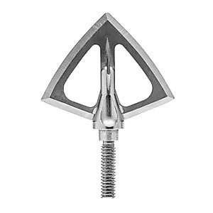 SIK F4CB Crossbow Broadheads 100 gr. 3 pk., Silver, One Size (ABH102F4CB)