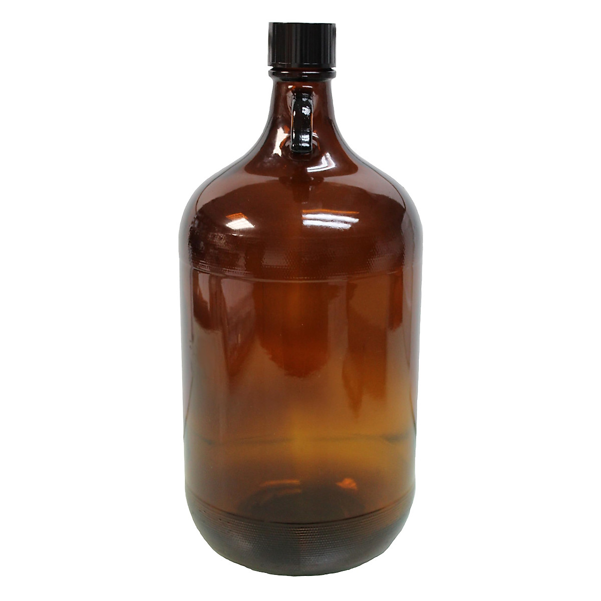 Environmental Express APC2800 Glass Jug, Level 3, Amber, 4 L, Safe-Coat; 6/CS