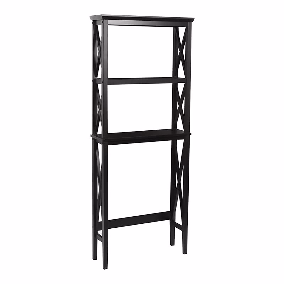 RiverRidge La Crosse Bathroom Storage Spacesaver, No Size, Black