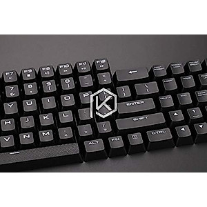 Suitable for Corsair Strafe RGB mk.2 K70 K68 K63 K65 K95 K90 Keyboard keycap, 104 Keys. Spare keycaps for Mechanical Gaming Keyboard