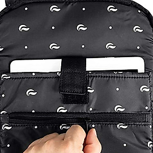 Skunk Backpack Urban - Smell Proof - Weather Resistant - NOW WITH COMBO LOCK (Black/Brown Leather)