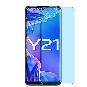 Puccy 3 Pack Anti Blue Light Screen Protector Film, compatible with vivo Y21 2021 TPU Guard （ Not Tempered Glass Protectors ）