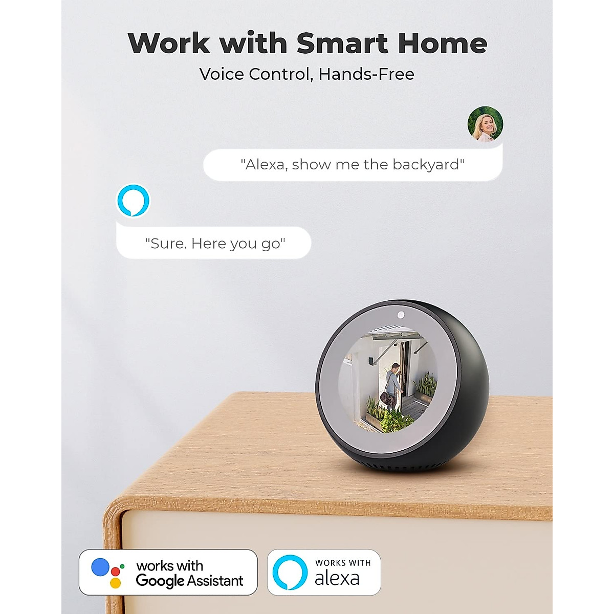 REOLINK 2K Cameras for Home Security Outside, Battery/Solar Powered, Smart Detection, 2-Way Audio, Compatible with Alexa, No Hub Needed, Local SD Storage, Argus PT+ Argus 2E+ Solar Panel