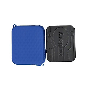 Silicone Pouch for Outlery Travel Cutlery (Thunder) - a Silicone Pocket to Protect and Transport your Foldable On-the-Go Cutlery Set by Outlery