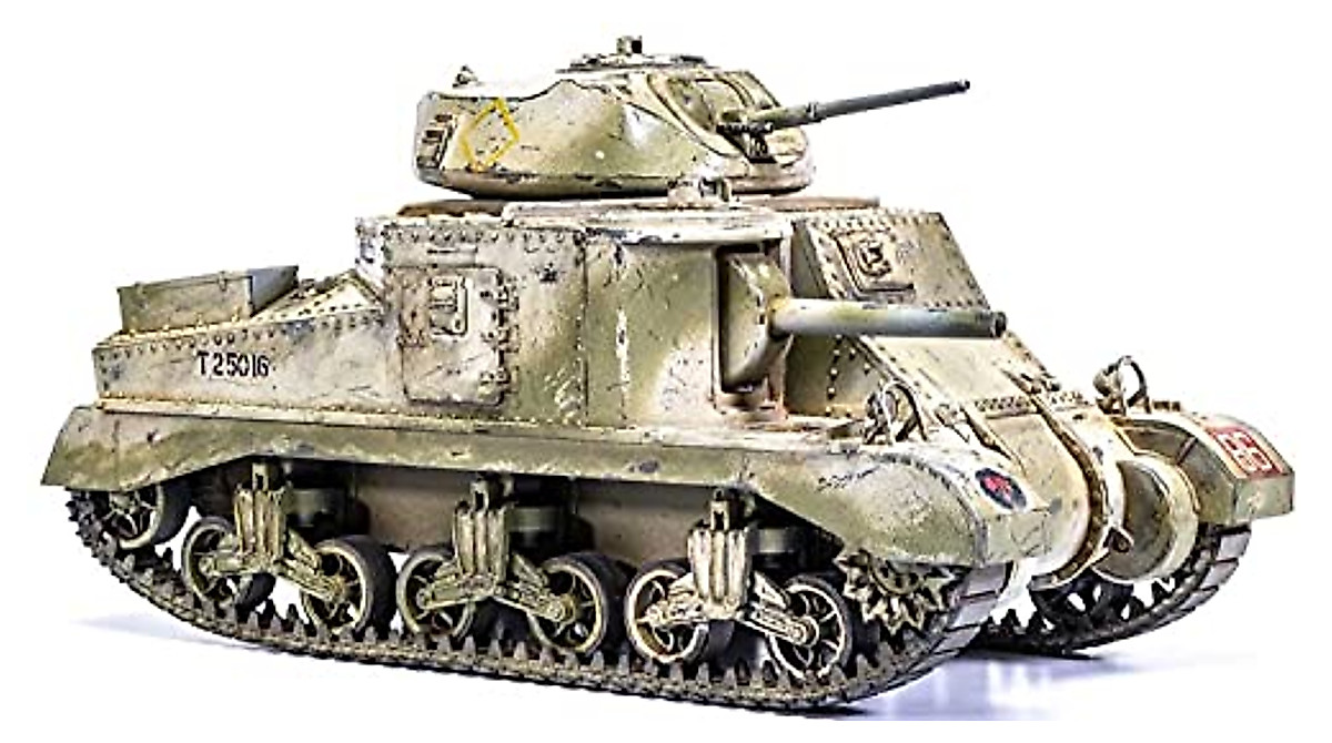 Build the Airfix M3 Grant/Lee WWII Tank Model Kit