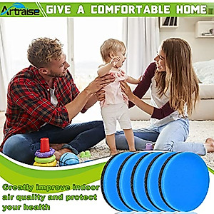 Vacuum Filter For Bissell Style 1214 Cleanview Swivel Rewind & PowerGlide Pet Powerlifter and PowerForce Cleaner, Compare to Part # 12141, 5 Pack Foam Filters