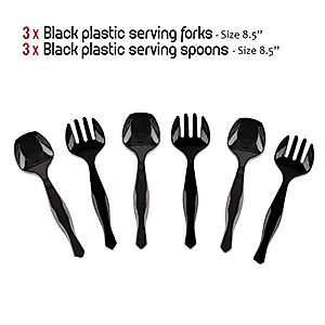 Disposable Chafing Dish Buffet Set, Food Warmers for Parties, 30 Pcs Buffet Servers and Warmers, Catering Supplies, Pans (9x13), Warming Trays for Food, with Covers, Utensils, Lids & Sterno Fuel Cans