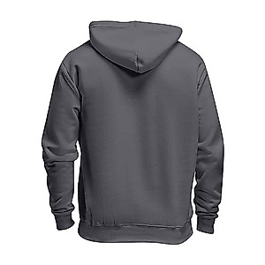 DuDubaby Graphic Hoodies Men Long Sleeve Letter Print Fleece Mens Hoodies Pullover Funny Novelty Basic Light Weight Gradient Tie Dye Hooded Sweatshirt Men Cool Thick Hooded 01 Dark Gray Xl