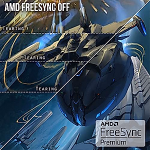 Sceptre 27-inch IPS Gaming Monitor up to 165Hz DisplayPort HDMI 300 Lux Build-in Speakers, Machine Black (E278B-FPT168)