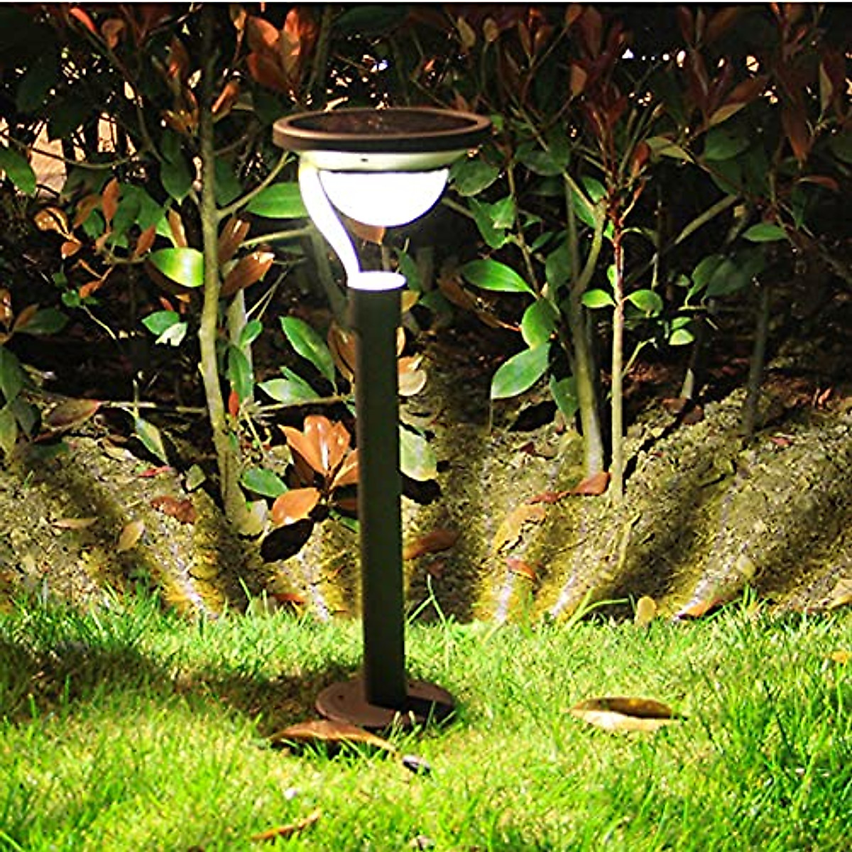 Kangl Solar Energy Saving Lamp Super Bright Lawn Street Light,Waterproof Home Garden Villa Courtyard LED Landscape Fixtures,for Trees Christmas Wedding Party Decor (Warm White)