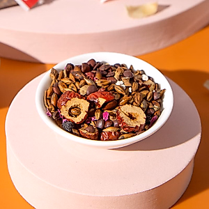 Sour Jujube kernel Lily Tea,Caffeine Free Tea160g (8g*20bag) 5.64OZ,Sleep Tea Wellness Tea barley Tea 酸枣仁晚安茶