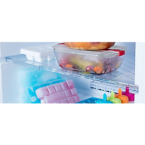 Ôcuisine 334S116 rectangular tempered borosilicate glass food containers with patented microwave safe, oven cooking (without lid), storage & reheating, Set of 3, BPA Free, Made in France