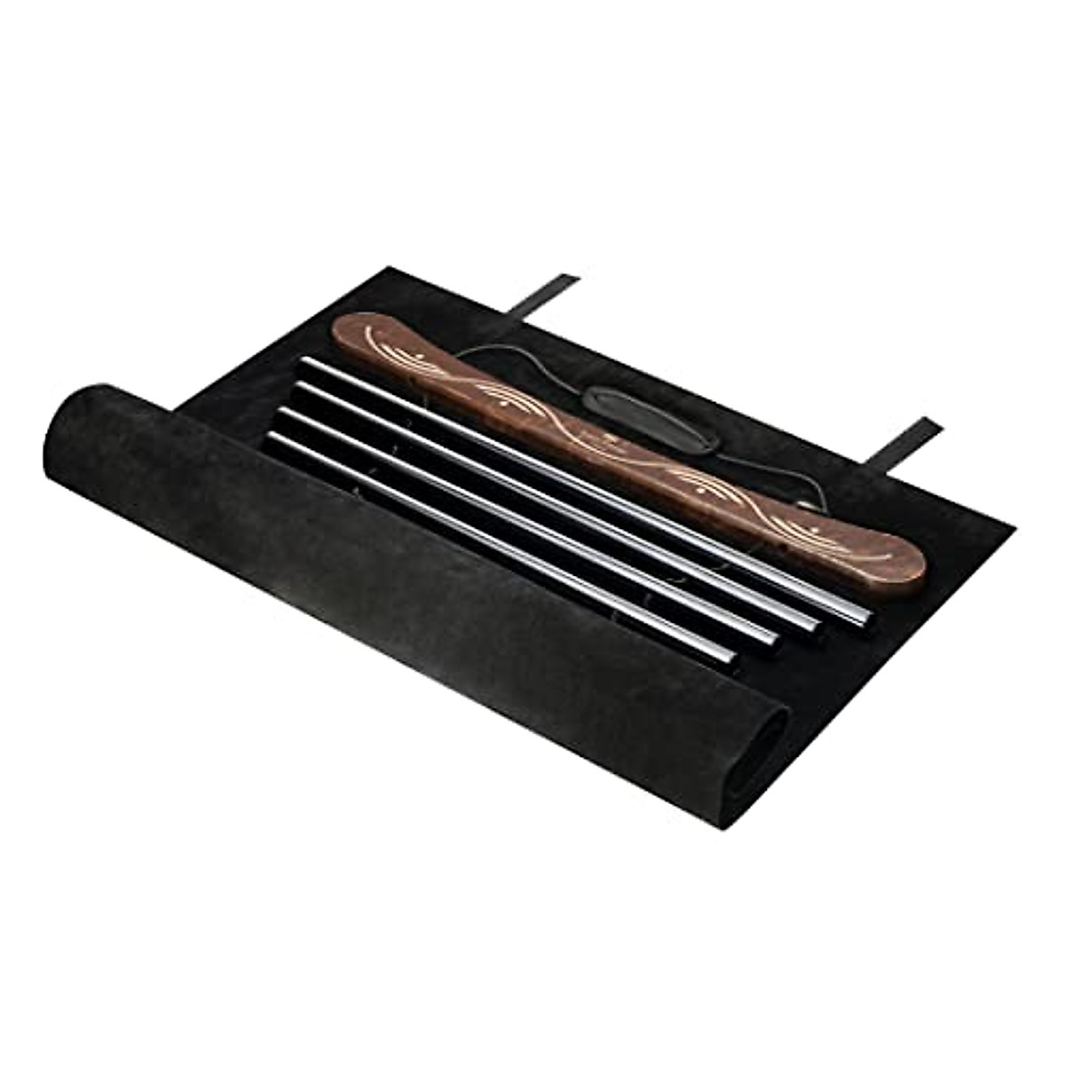 Meinl Sonic Energy Meditation Flow Chimes for Relaxing Sound Healing with Mallet and Bag, Black (MFC10EMIBK)