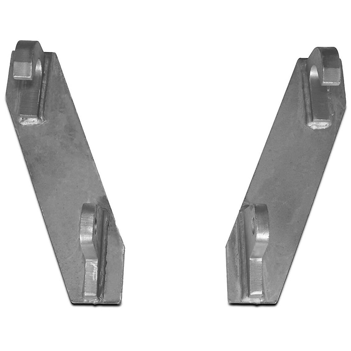 Titan Attachments Mounting Brackets Pair Fits John Deere Global Euro Loaders