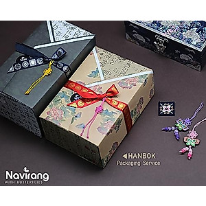 SoSHESHINES Mother of Pearl Small Jewelry Box - Premium Packaging for Gifts for Women, Thank you Gifts, Mom birthday Gifts, Korean Traditional Sea Shell Premium Handmade (SECRET_Aqua Blue)