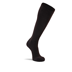 Fox River Standard Fatigue Fighter Medium-Weight Work Over-The-Calf Socks, Black, Large