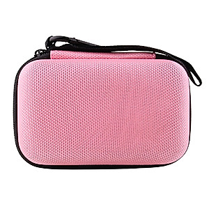 JINMEI Hard EVA Carrying Case Compatible with Canon PowerShot G7 X Digital Camera/SX720 SX620 SX730 Digital Camera. (Pink)