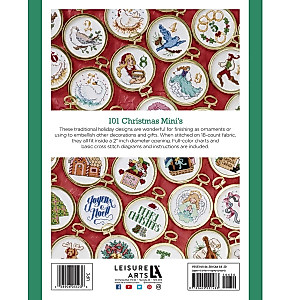 101 Christmas Minis, Book 2-Packed with Traditional Holiday Designs for Ornaments, Gift Embellishments and More