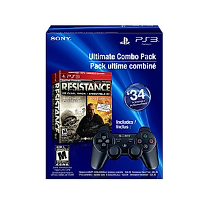 Resistance Dual Pack & DUALSHOCK3 wireless controller - Playstation 3 (Ultimate Combo Pack)