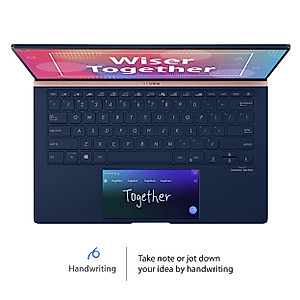 Asus ZenBook 14 Ultra-Slim Laptop 14 Full HD NanoEdge Bezel, Intel Core i7-1065G7, 8GB RAM, 512GB PCIe SSD, NumberPad, Thunderbolt 3, Windows 10 Home, Pine Grey, UX425JA-EB71 (Renewed)