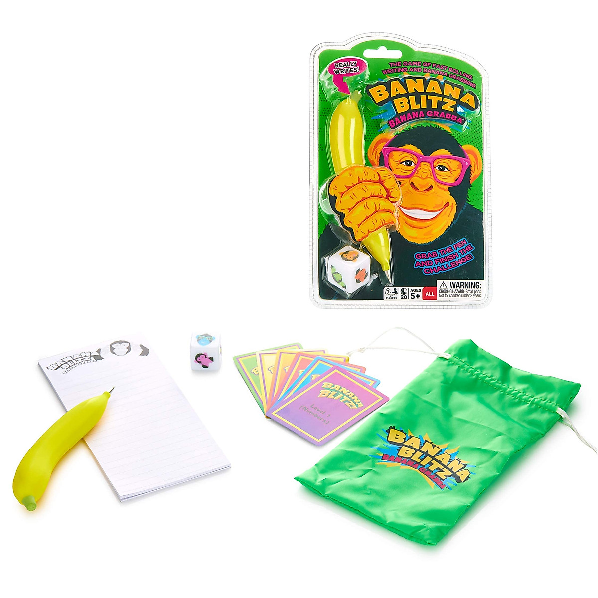 Continuum Games Banana Blitz Banana Grabba Fast Acting Dice Game