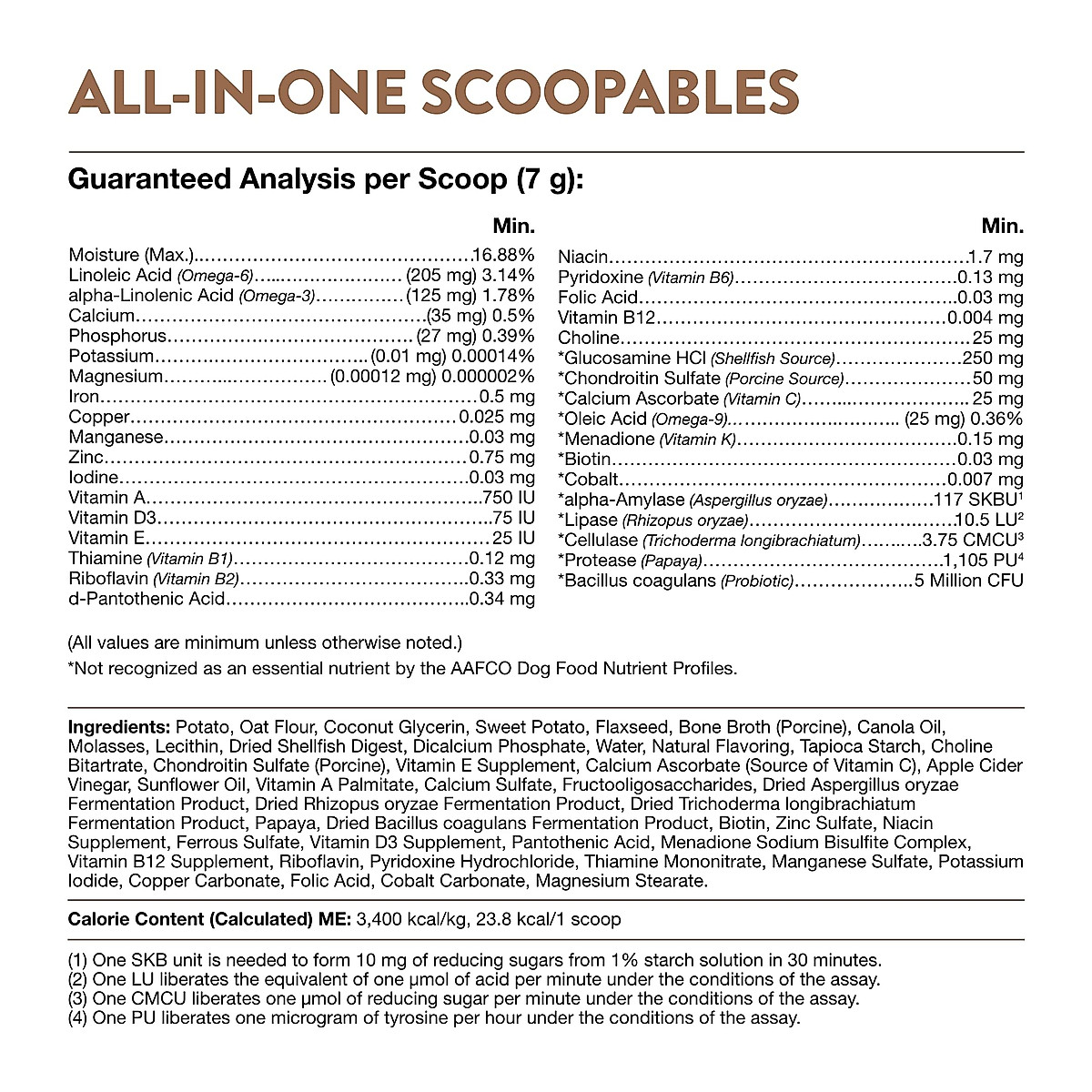 NaturVet Scoopables All-in-One Multivitamin for Dogs - Dog Vitamins and Supplements for Joint Support, Digestion, Skin & Coat Care & Immune - Hickory Smoked Bacon Flavor Vitamin Supplement | 11oz Bag