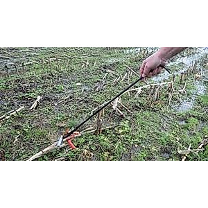 HUNTARMOR Shotgun Shell Hull Retriever Pick Stick: Collapsable Portable Shell Retriever Extends Up to 56ft, Magnetic Shell Retriever Pickup Pole, Shotgun Accessories, Pickup Grabber Tool