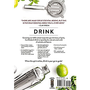 Drink: Featuring Over 1,100 Cocktail, Wine, and Spirits Recipes (A Tour Around the World of Spirits and Cocktails) (Ultimate Cookbooks)