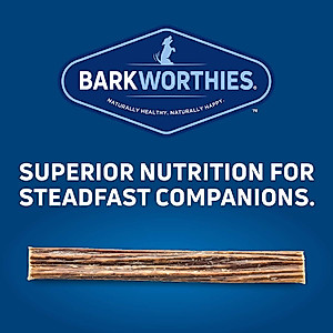 Barkworthies Beef Gullet Sticks for Dogs - 2 pk of 12 - Improved Natural Chewy Grain Free Dog Treats - Long Lasting Dog Chew - Dental Dog Treats for Healthy Teeth for Healthy Bones & Joints, E-Book