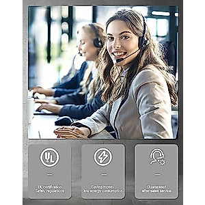 iLIVING ILG8M24-70EC BLDC High Velocity Floor Fan, 24-Inch, Gray