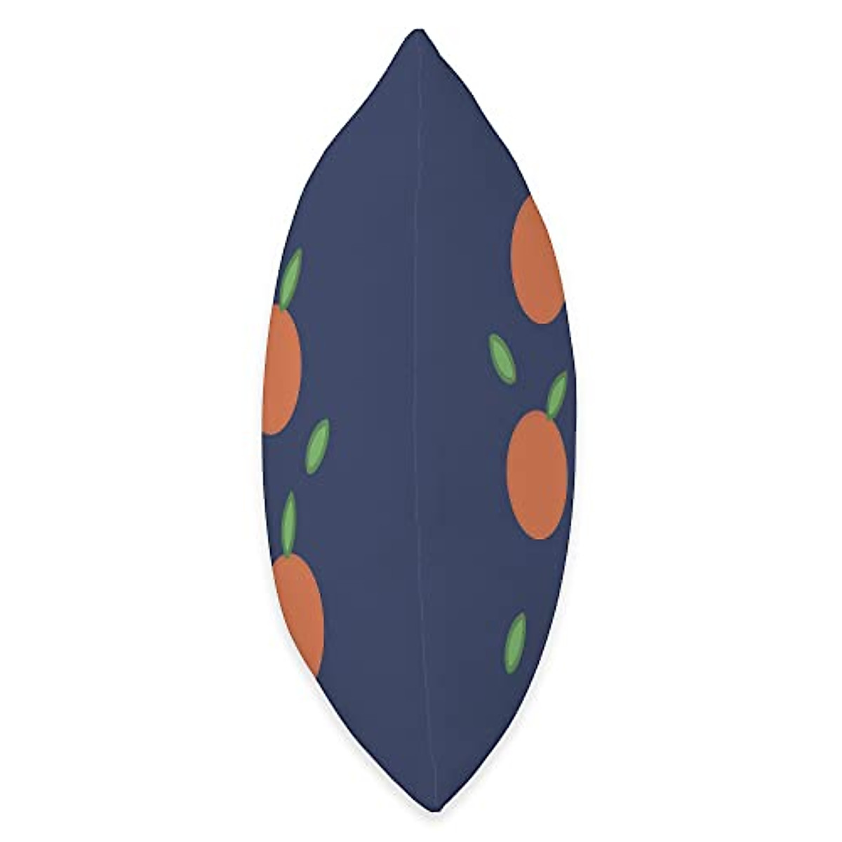 Summer Fruits Abstract Orange Fruit Pattern Throw Pillow, 18x18, Multicolor