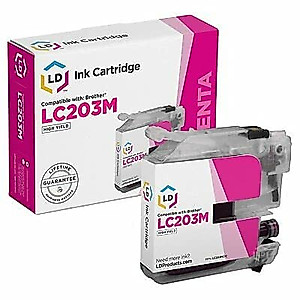 LD Compatible Ink Cartridge Replacement for Brother LC203 High Yield (3 Black, 2 Cyan, 2 Magenta, 2 Yellow, 9-Pack)